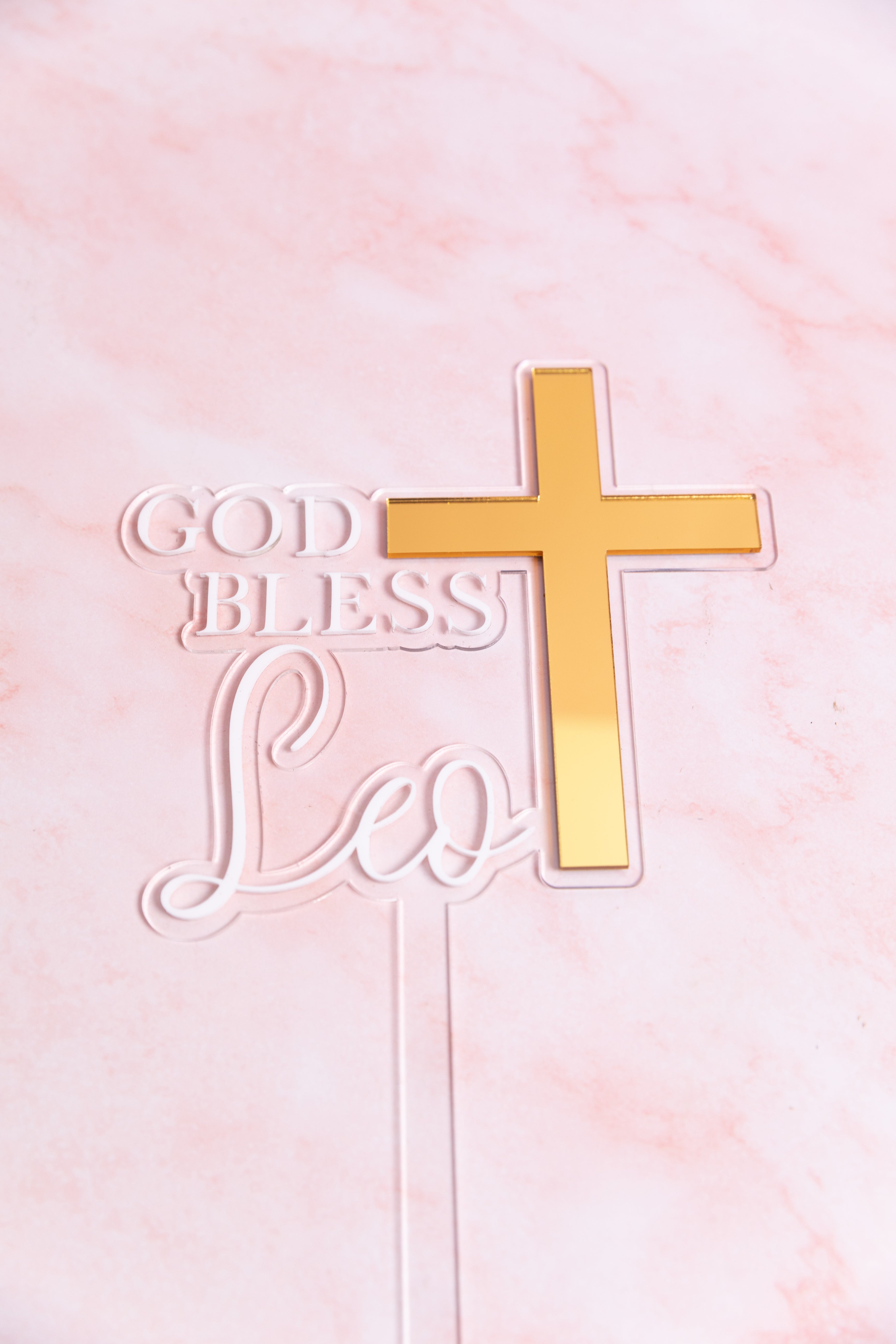 Personalised God Bless Cake Topper – Divine Customs Personalised God Bless Cake Topper – Divine Customs
