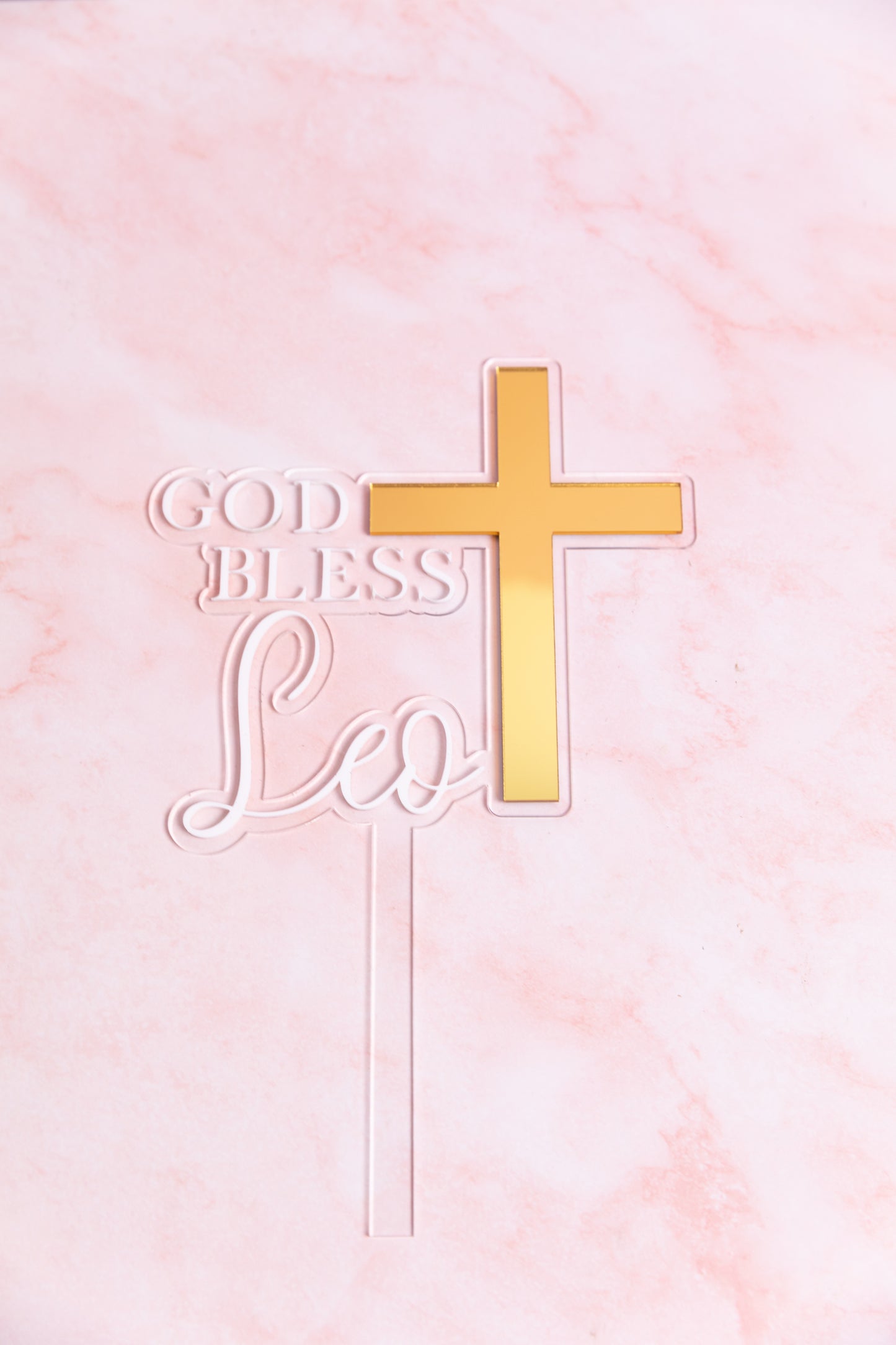 Personalised God Bless Cake Topper – Divine Customs Personalised God Bless Cake Topper – Divine Customs