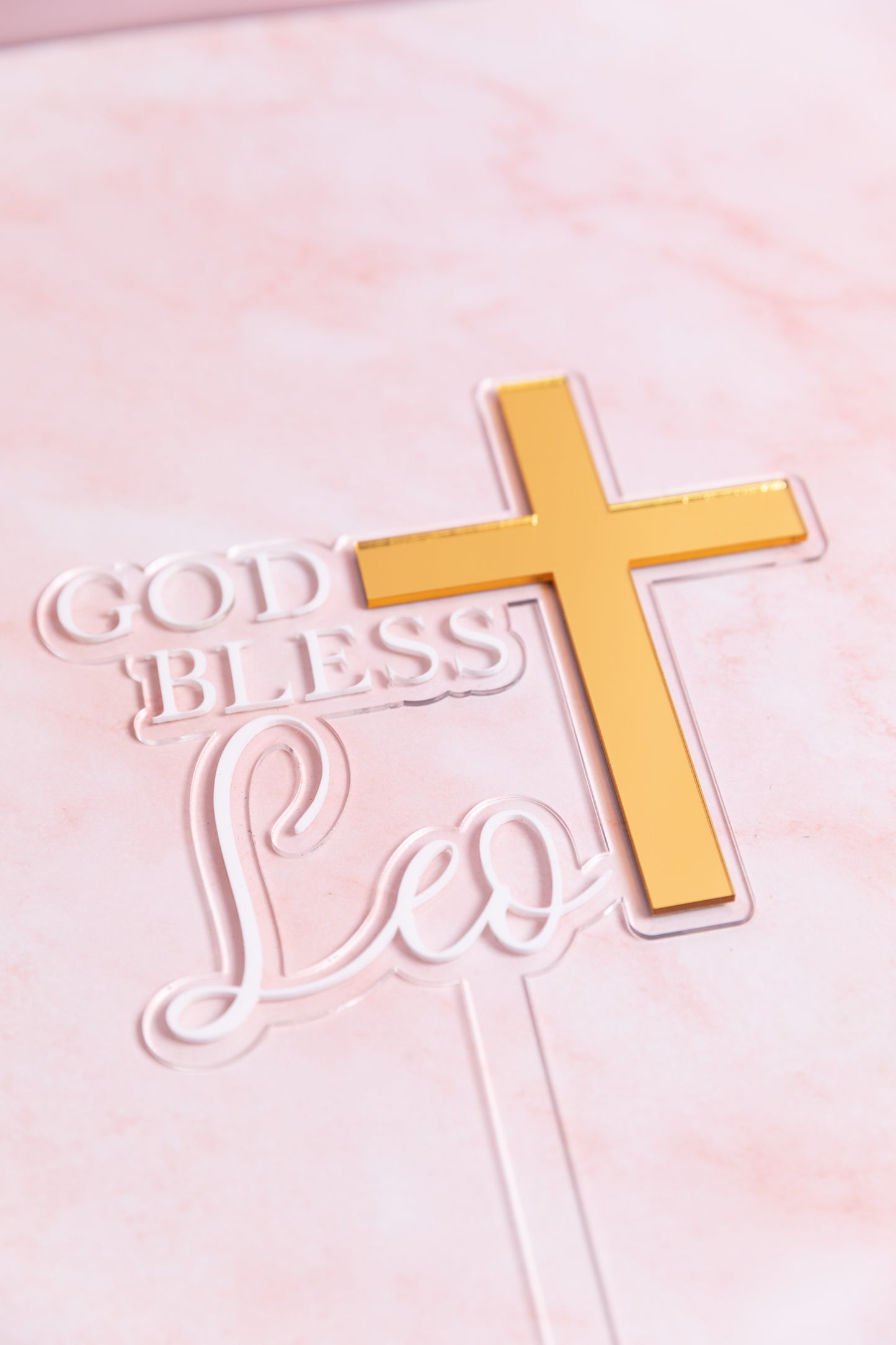Personalised God Bless Cake Topper – Divine Customs Personalised God Bless Cake Topper – Divine Customs